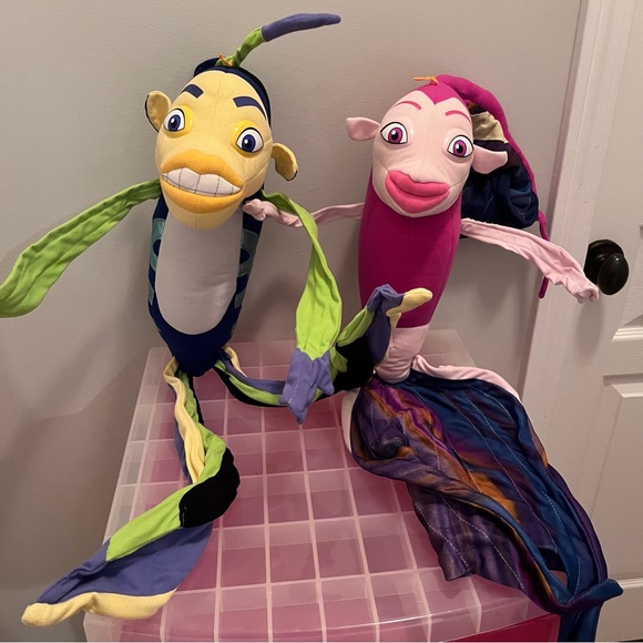 nanco | Toys | Shark Tales Oscar Angie Plush Dreamworks Nanco Bendable ...